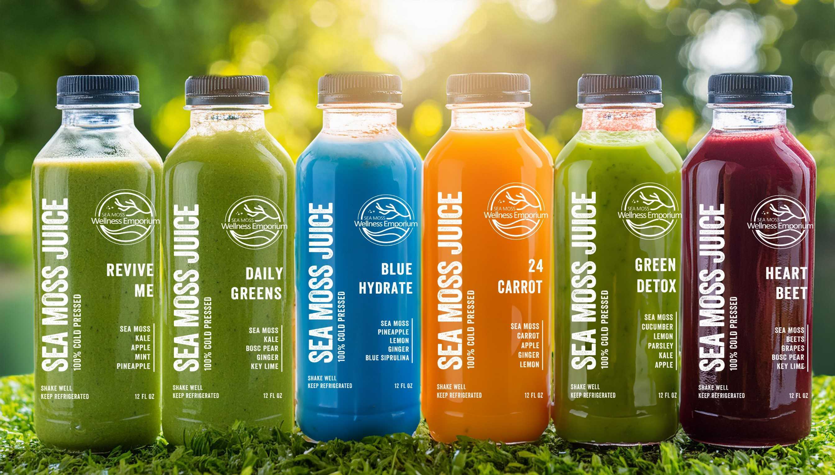 Sea Moss Juice Cleanse – Sea Moss Wellness Emporium